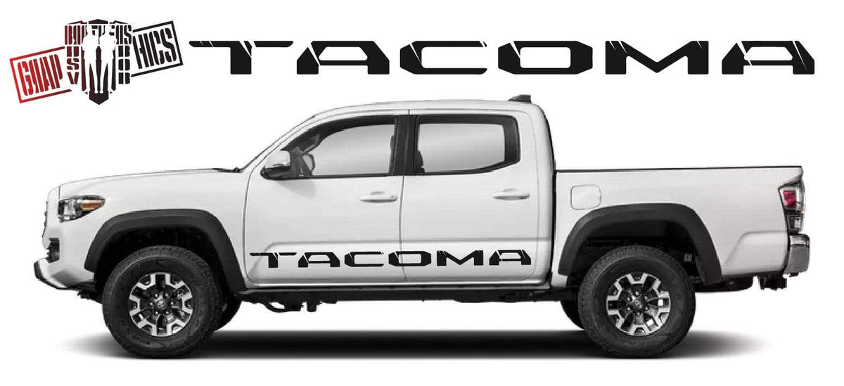 Logo Graphic Stickers Compatible with Toyota Tacoma