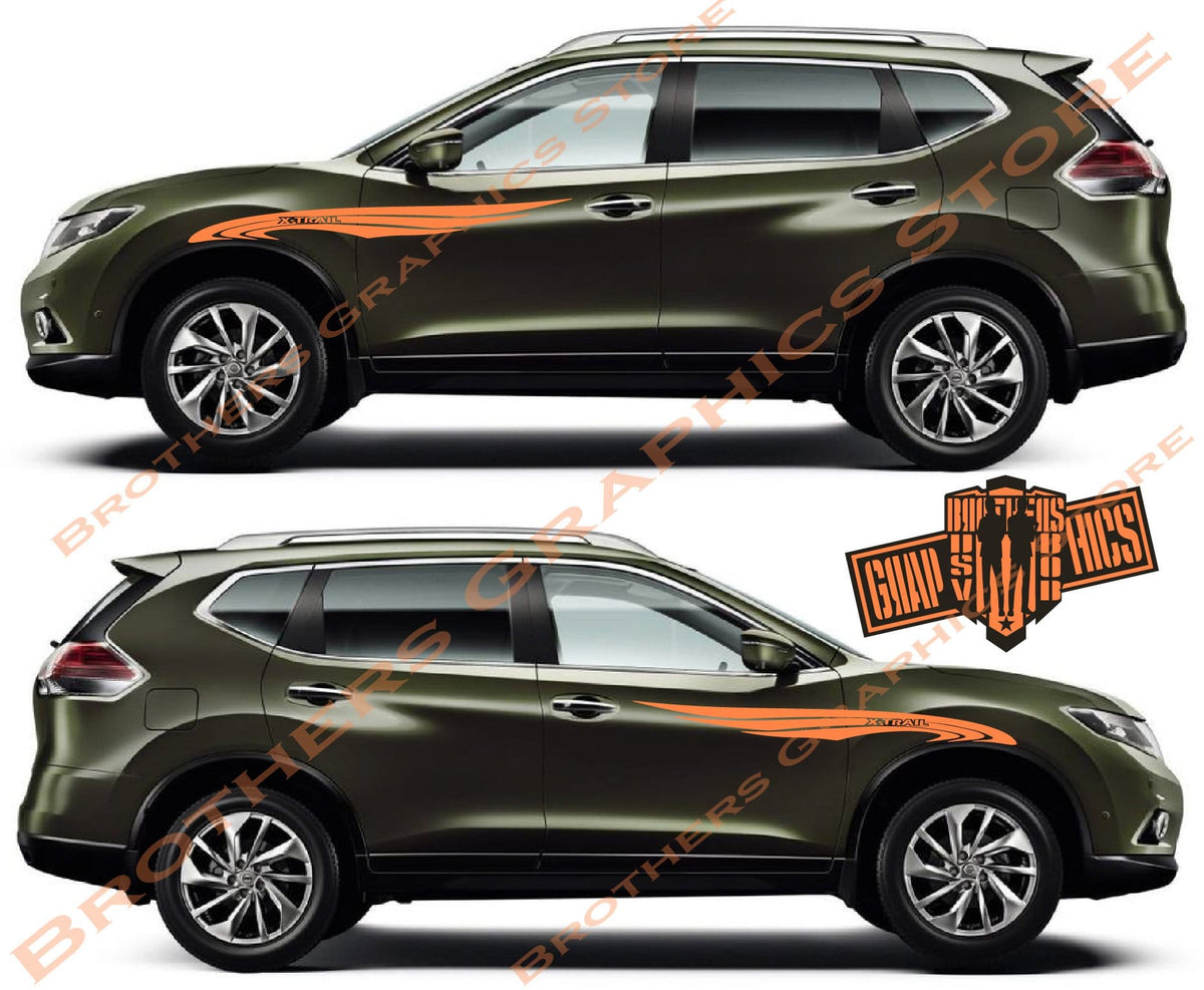 Racing Stripes For Nissan X-trail Collection | Brothers Graphics