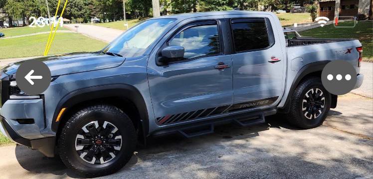 nissan frontier decal nissan frontier sticker frontier stickers ...