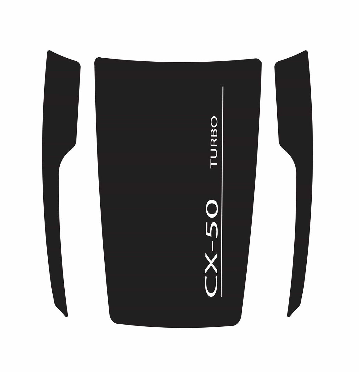 Hood Sticker Compatible with Mazda CX-50 Vinyl Stripes Decals Design ...
