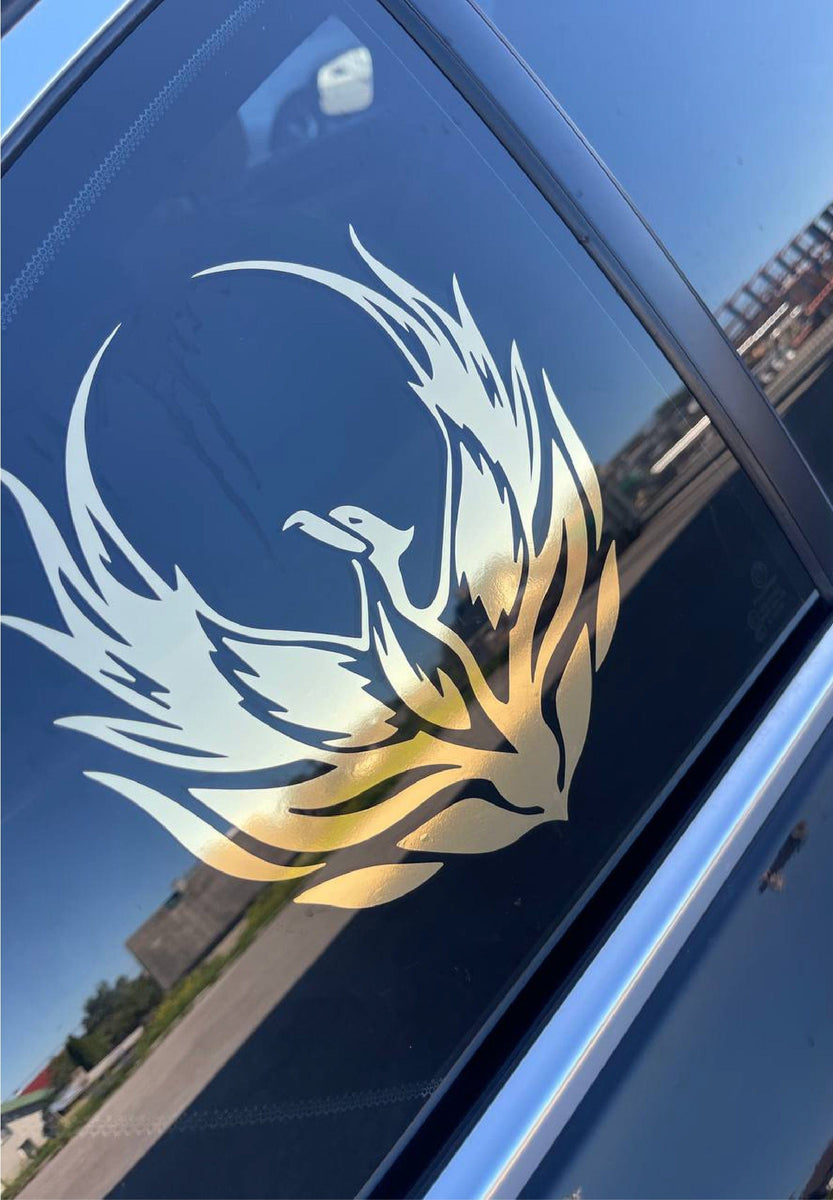 UNIVERSAL STICKERS "Phoenix" Design Graphic Stickers Any Car 8x8 inche ...