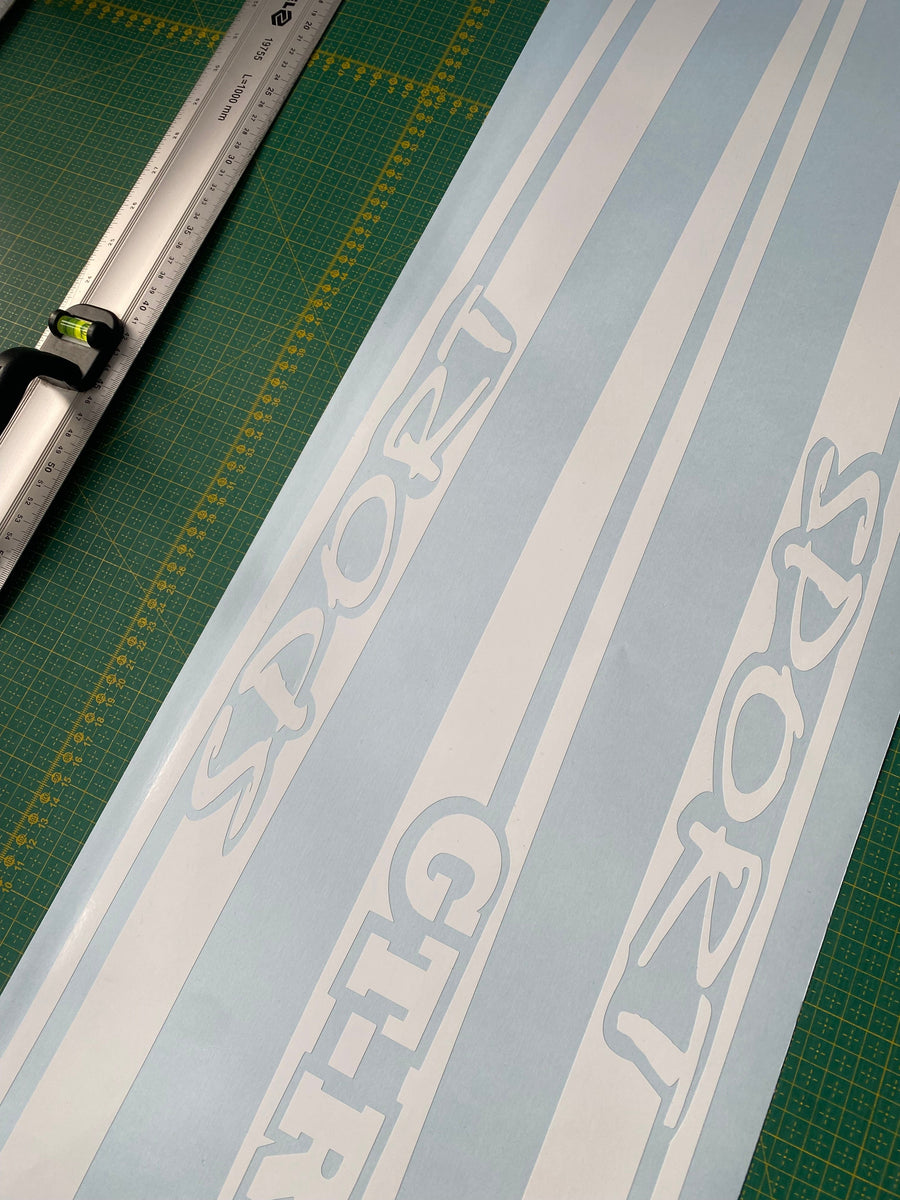 Premium Hood Stickers Compatible With Nissan GT-R GTR Sport Racing Lin ...