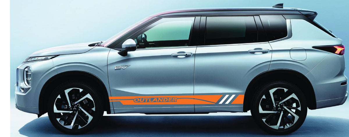 New Stickers Compatible With Mitsubishi Outlander 1 Decal – Brothers ...