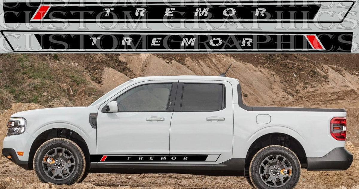 Premium Design Stickers Decals Vinyl Graphics Compatible Ford Maverick ...