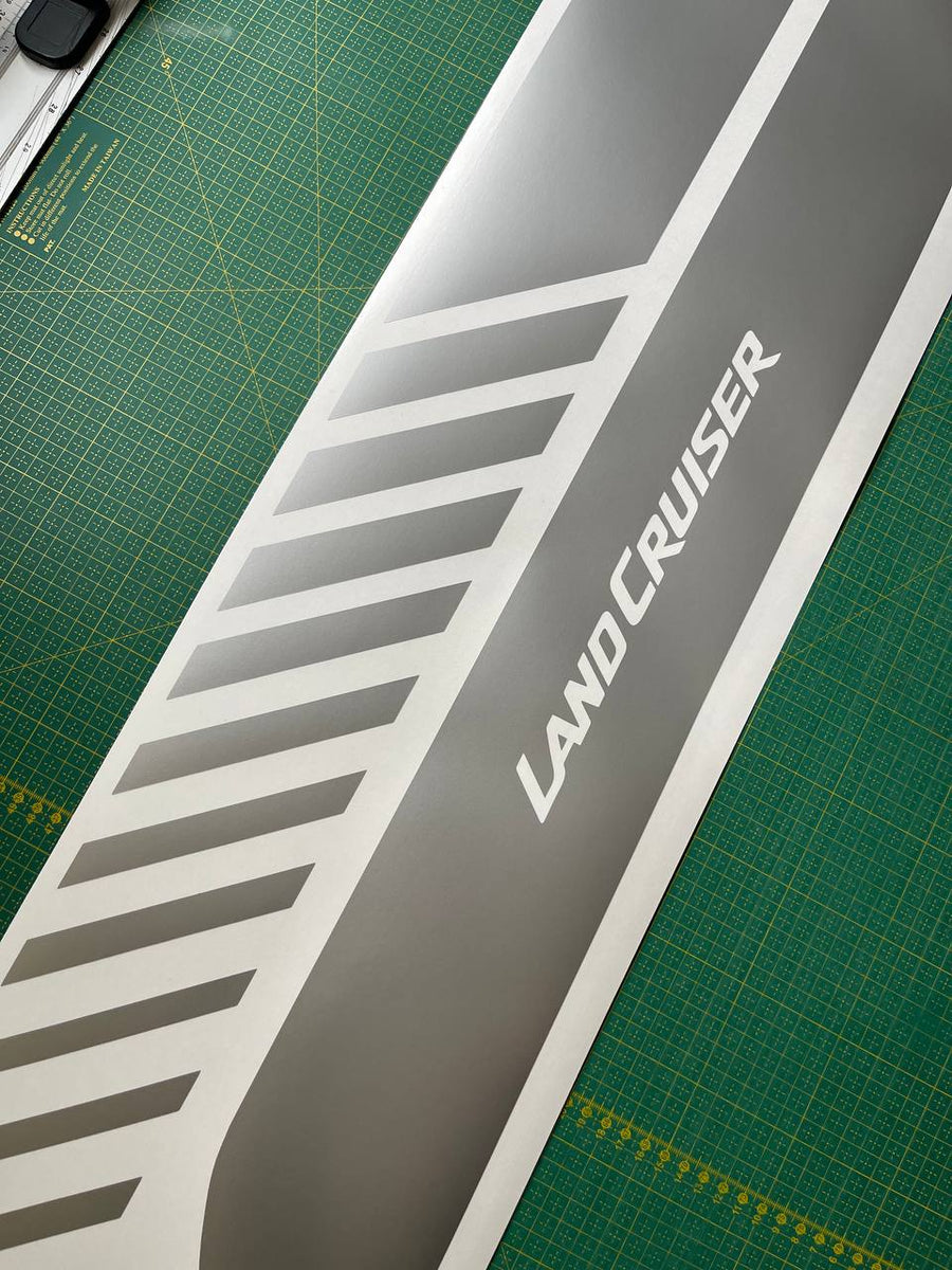 Premium Vinyl Sticker Compatible With Toyota Land Cruiser New Design ...