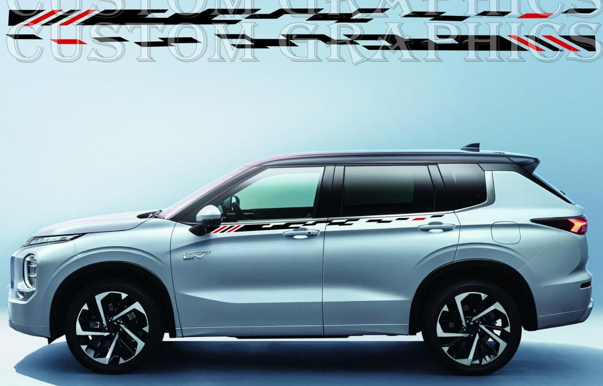 Stickers Compatible With Mitsubishi Outlander New Design Man Gift ...