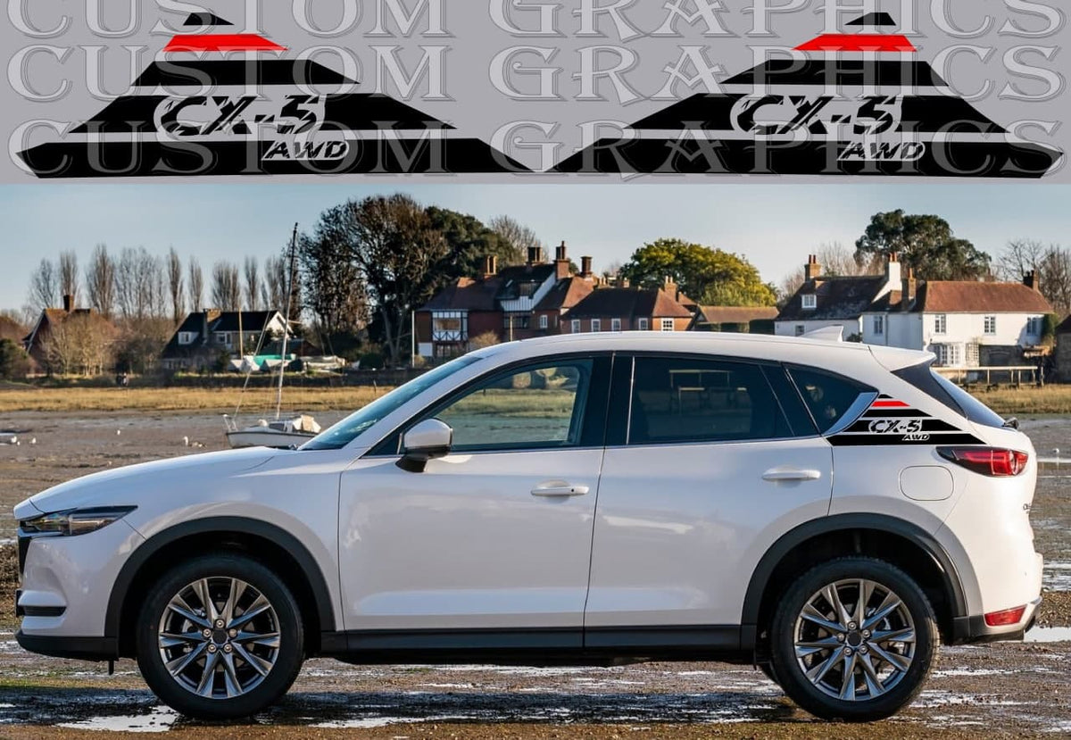 Sticker Compatible with Mazda CX5 Vinyl Stripes Decals Best Design ...
