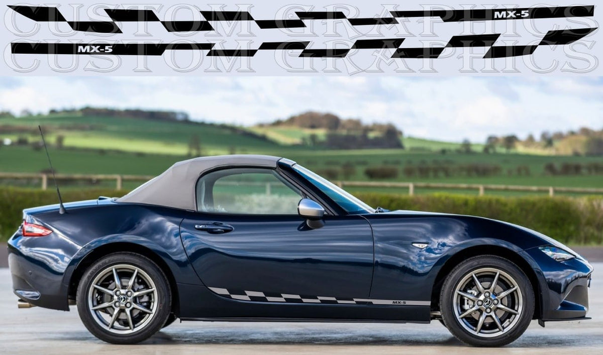Premium Vinyl Stickers Compatible With Mazda MX-5 Car styling decals ...