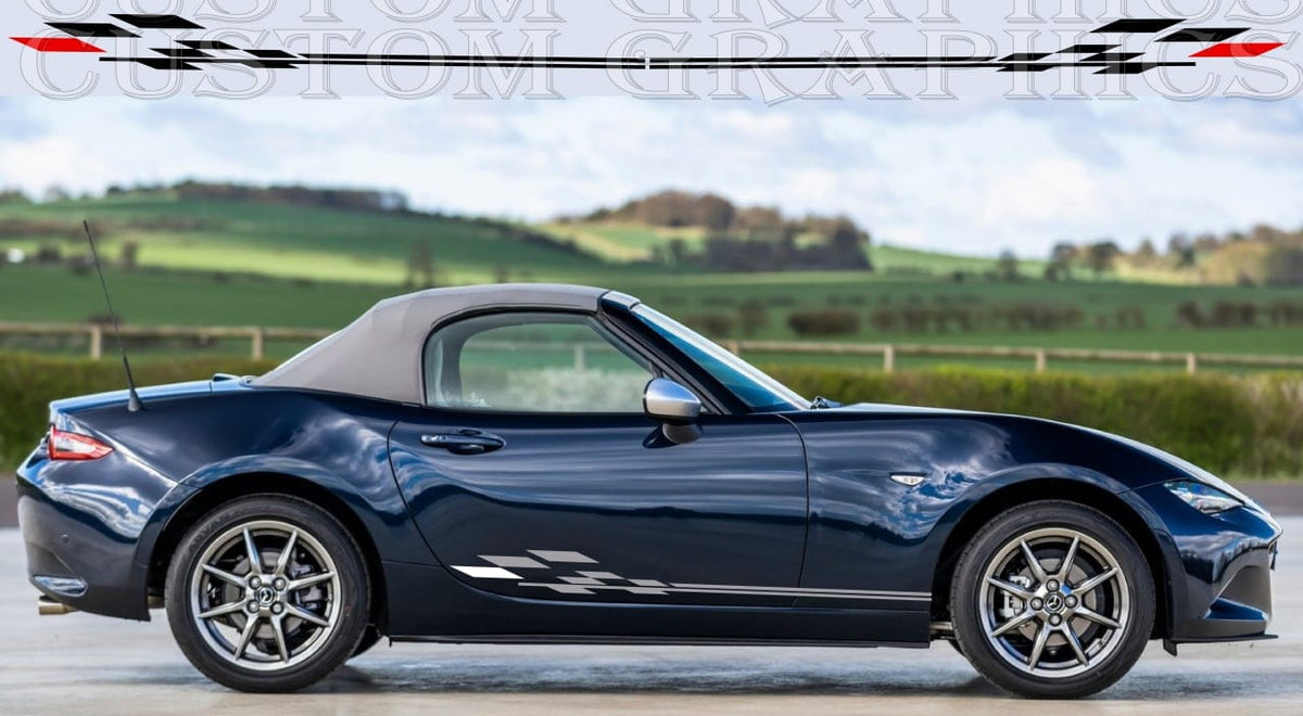Premium Quality Stickers Compatible With Mazda MX-5 Sticker Street Aut ...