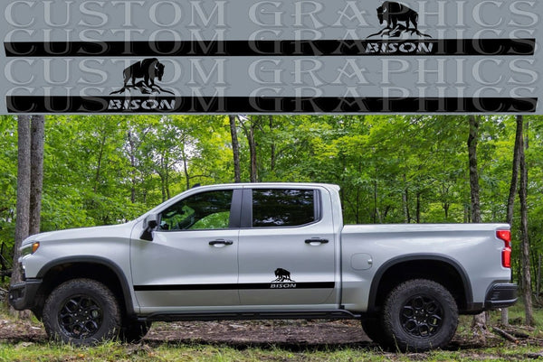 Vinyl Sticker Compatible With Chevrolet Silverado ZR2 Classic Design ...