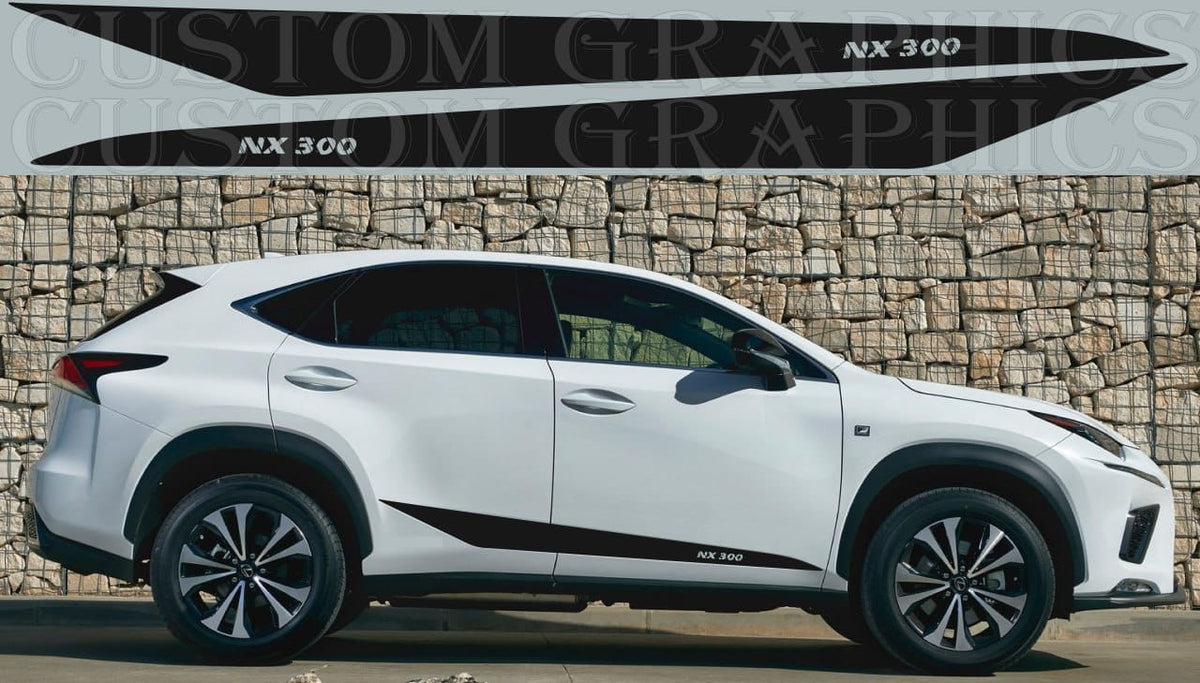 Stickers Compatible with Lexus NX 2022 NEW Line Design Graphic ...