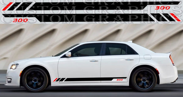 Vinyl Stickers Compatible with Chrysler 300 Vinyl Stickers Body ...
