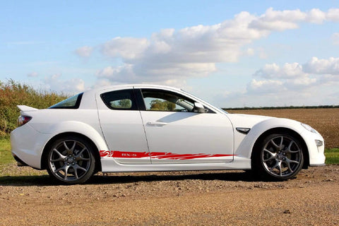 Vinyl Decal Sticker Vinyl Side Racing Stripes for Mazda RX-8 – Brothers ...