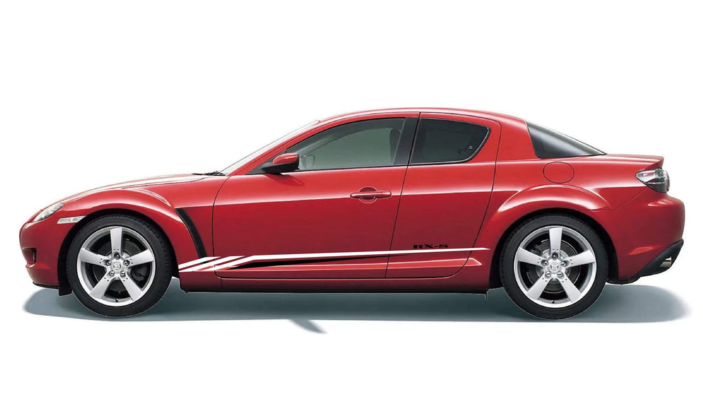 2 Color Decals Mazda RX-8 Rally Stickers For Beautiful Mazda RX-8 ...