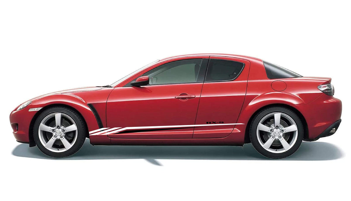 2 Color Decals Mazda RX-8 Rally Stickers For Beautiful Mazda RX-8 ...