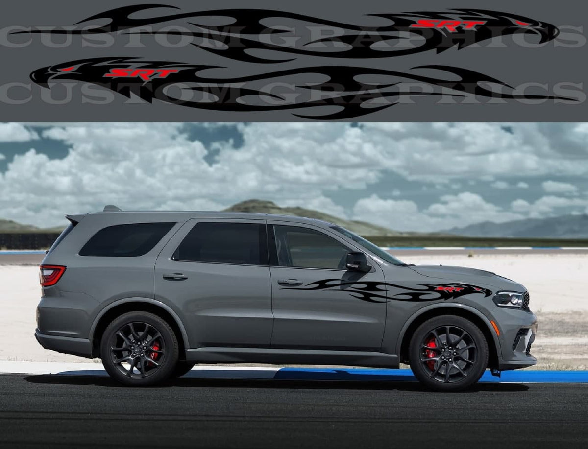 Premium Vinyl Stripes Compatible with Dodge Durango Tribal Eagle line ...