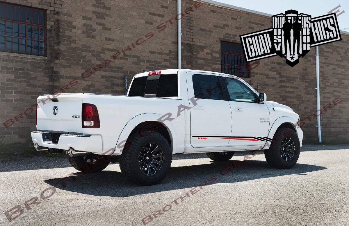 Vinyl Graphics | Decals Ram | Dodge Ram stripes | Ram pinstripe kit ...