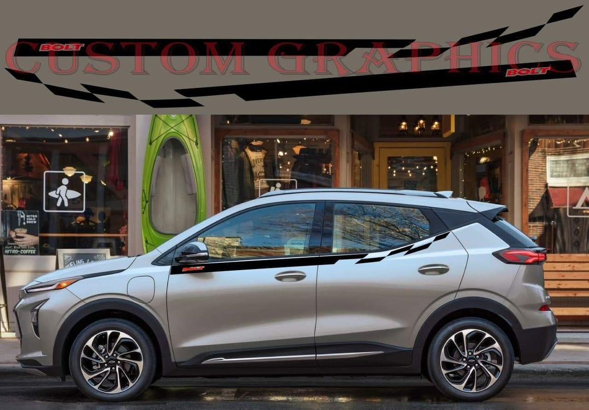 Premium Vinyl Stickers Compatible With Chevrolet Bolt Decorative Car s ...