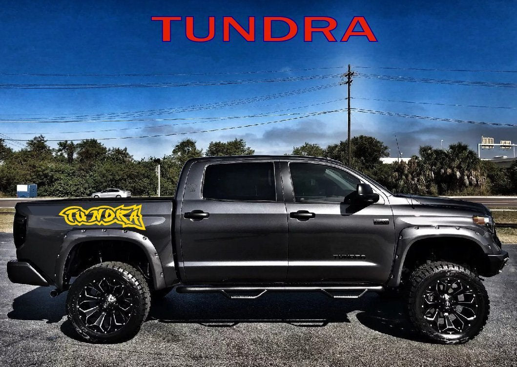 Decals For Toyota Tundra | TRD vinyl graphics | TRD TUNDRA vinyl decal ...
