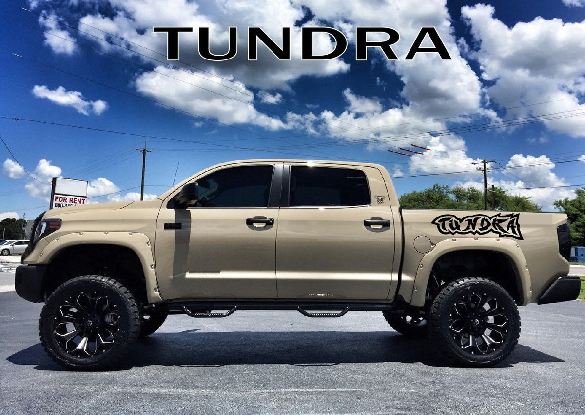 Decals For Toyota Tundra | TRD vinyl graphics | TRD TUNDRA vinyl decal ...