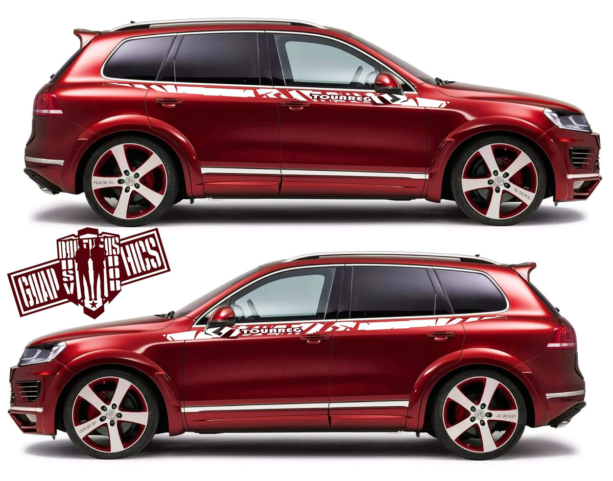 Touareg sticker Touareg Decal Racing Stripes for Vw Touareg – Brothers ...