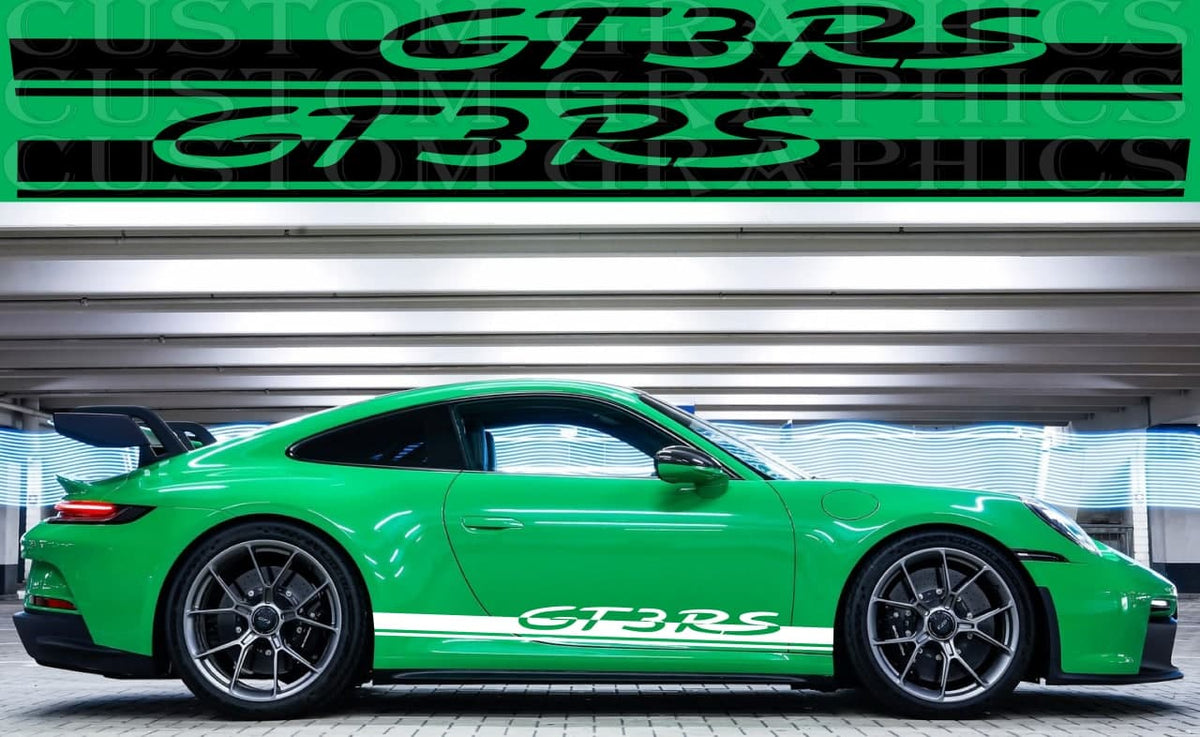 2x New Design Vinyl Sticker Porsche 911 GT3 Carrera GTS GT3 RS ...