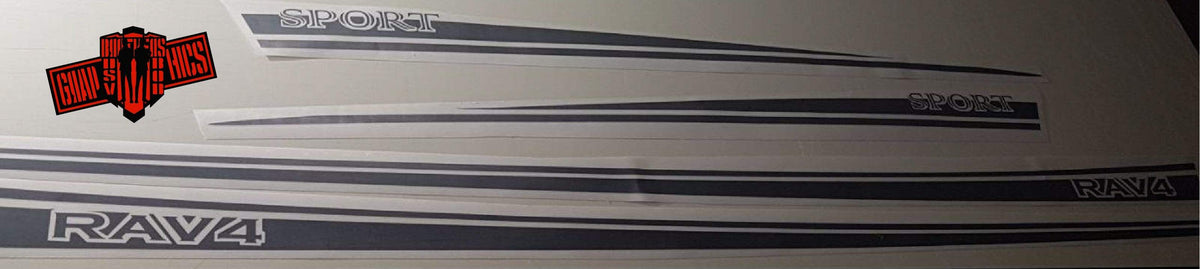 4x Decal Sticker Toyota Rav4 decals rav4 bed decal 2016 rav4 letters ...