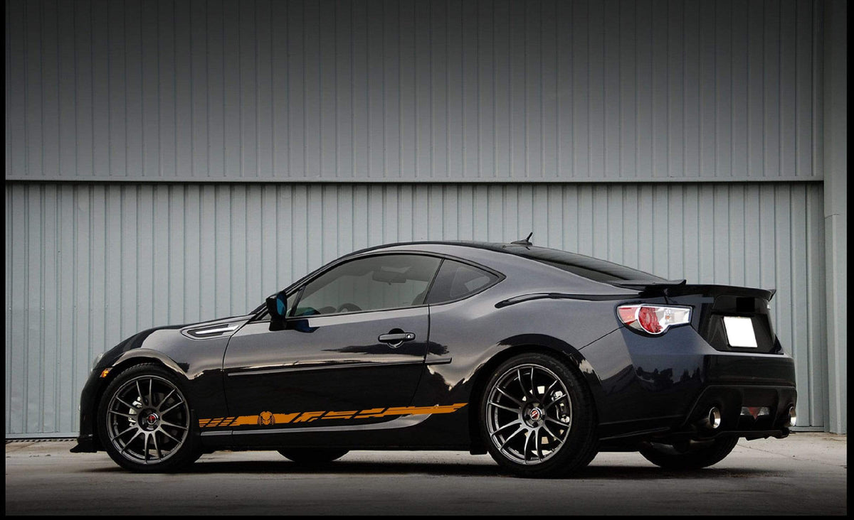 Premium Vinyl Stickers Compatible with Subaru BRZ Alien Logo Design BF ...