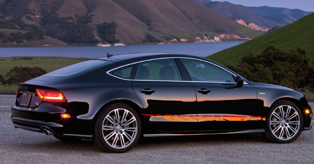 AUDI S7 Decals Stickers | Audi rs sticker | Audi A7 quattro stickers ...