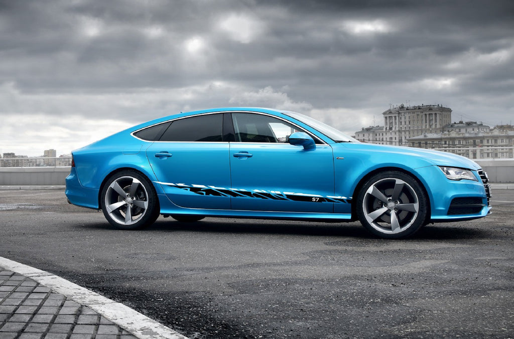 AUDI S7 Decals Stickers | Audi rs sticker | Audi A7 quattro stickers ...