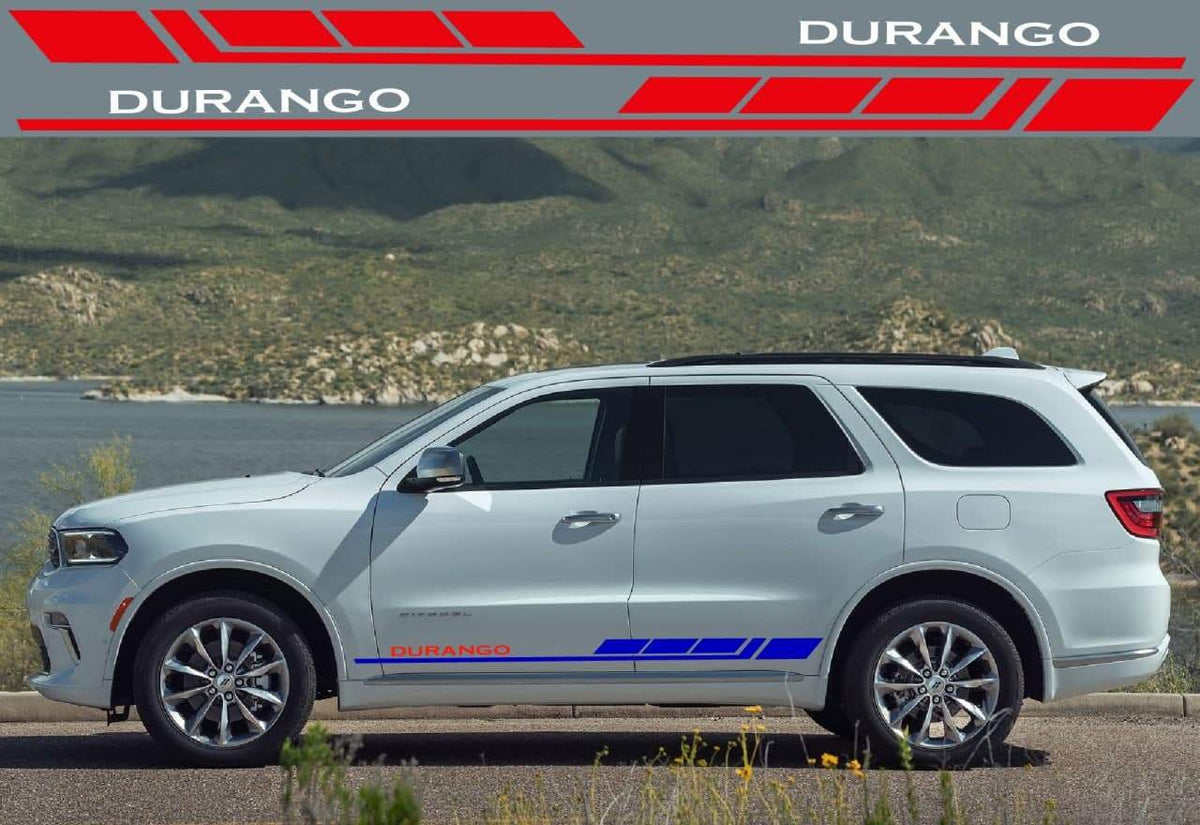 Premium Vinyl Stickers Compatible with Dodge Durango Car styling decal ...