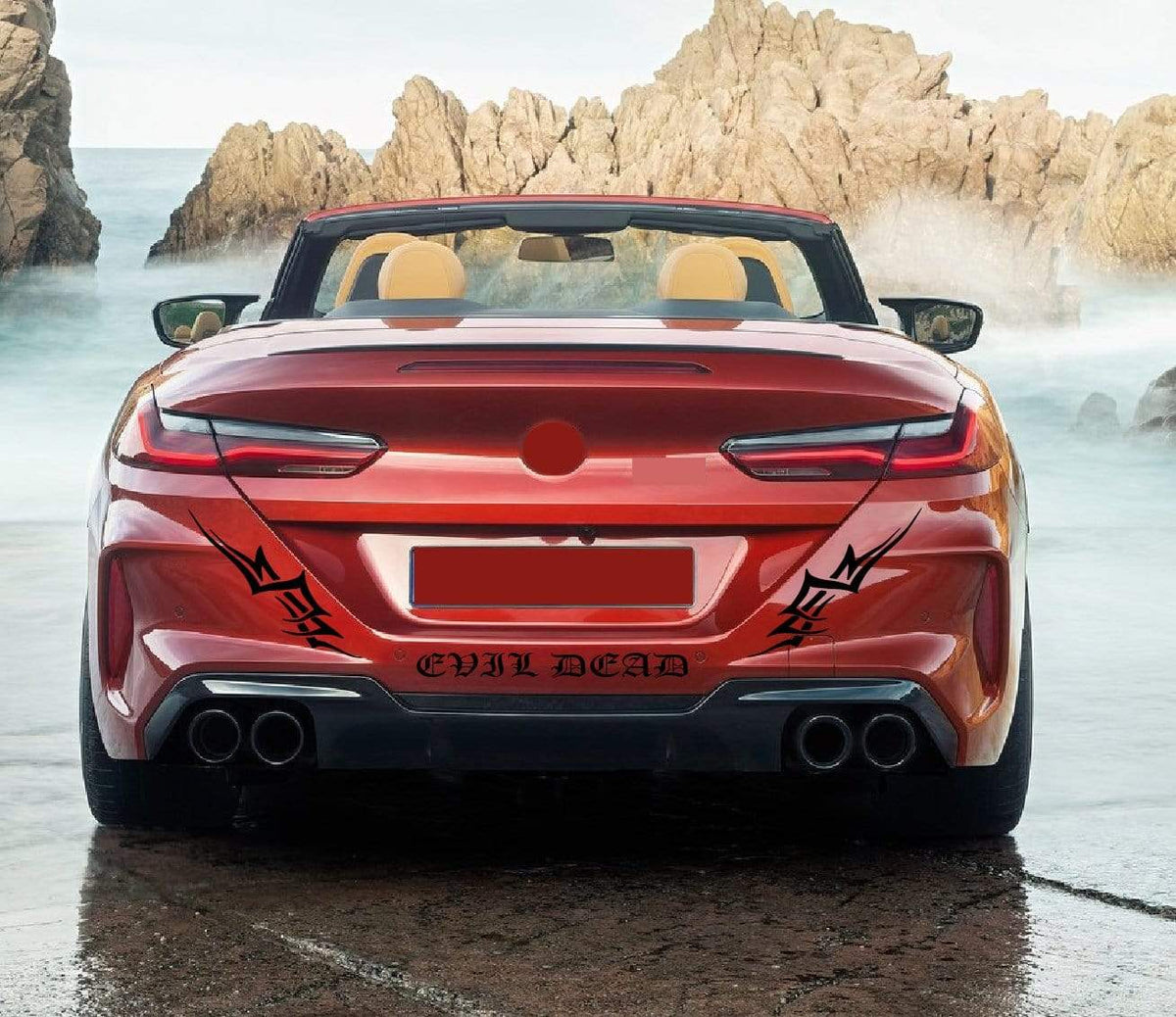 Bumper Decal Vinyl Graphics bmw m performance sticker – Brothers Graphics