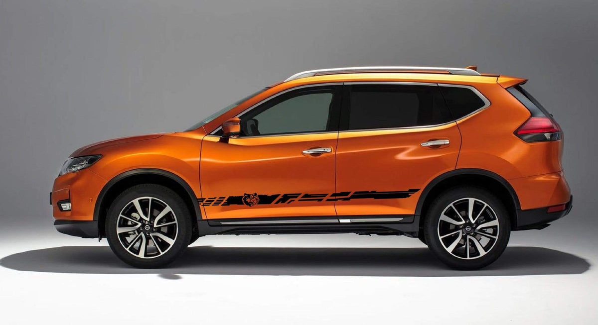 Car Body Decals Vinyl Rally Stickers For Nissan X-Trail – Brothers Graphics