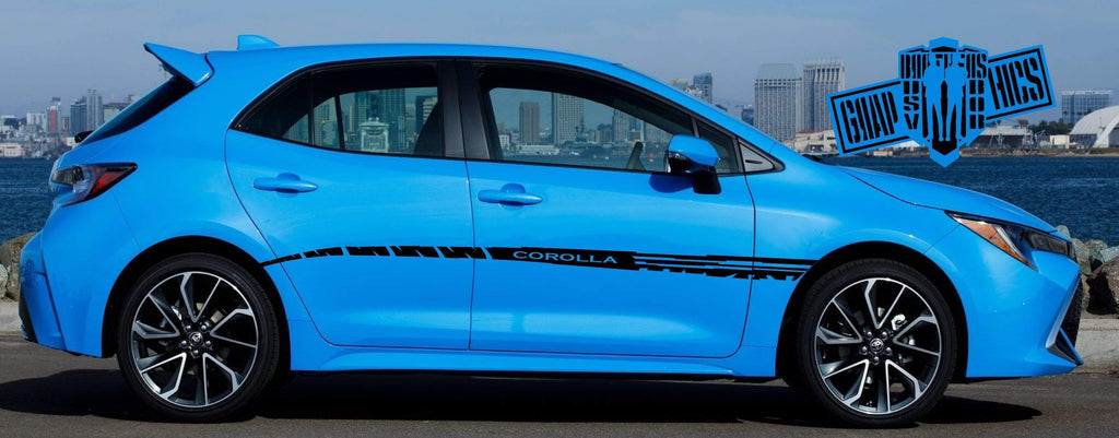 Corolla Graphics Corolla Decals Toyota Stickers Toyota Corolla Decals ...