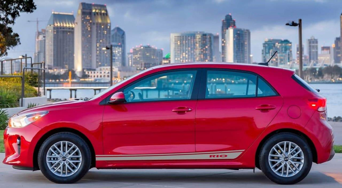 Classic Design Decal Sticker Vinyl Side Racing Stripes Compatible with ...