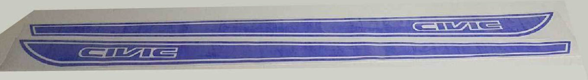 Classic Graphic Line Stickers Compatible With Honda Civic – Brothers ...