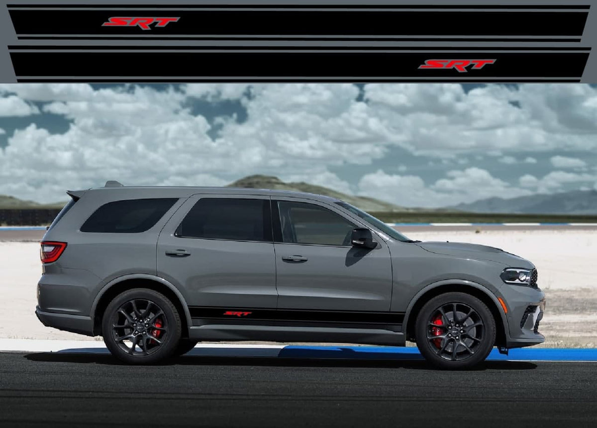 Classic Line Graphic Vinyl Stripes Compatible with Dodge Durango ...