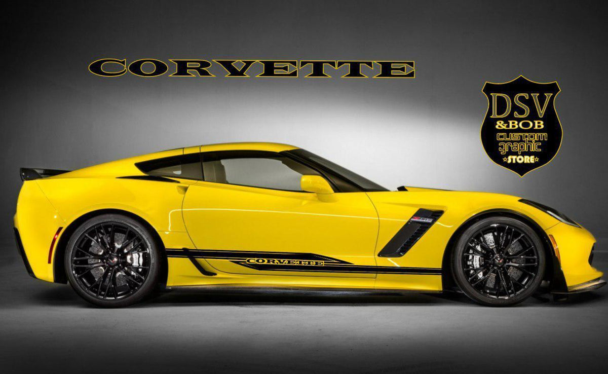 Vinyl Graphics for Chevrolet Corvette stickers corvette stickers ...