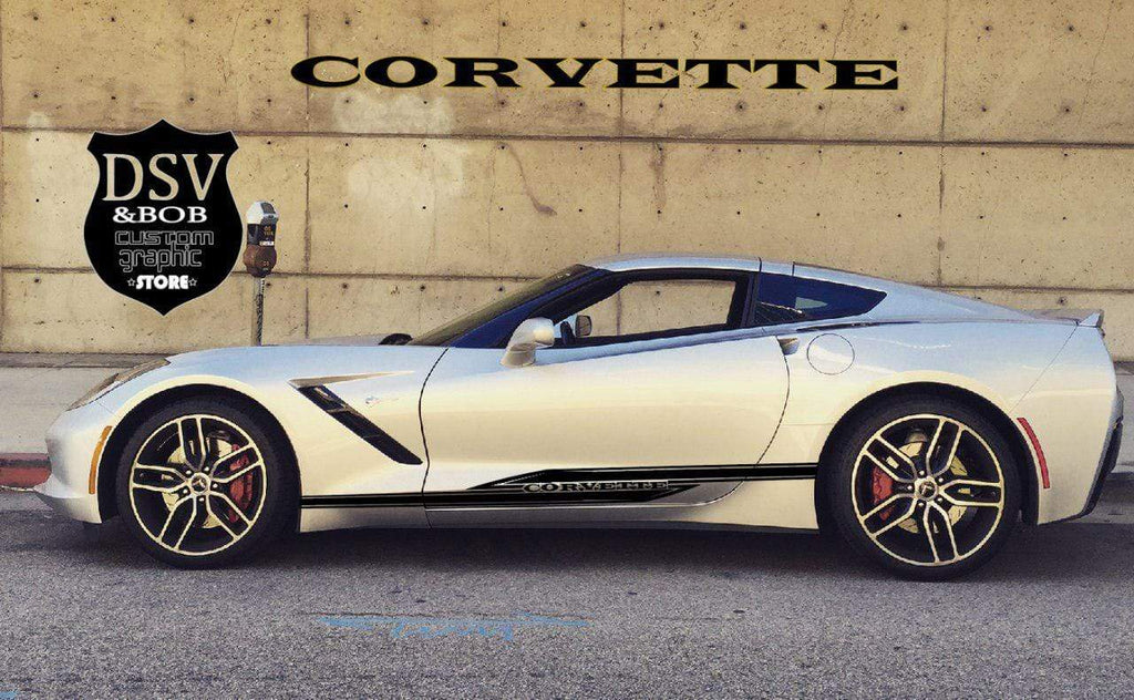 Vinyl Graphics for Chevrolet Corvette stickers corvette stickers ...