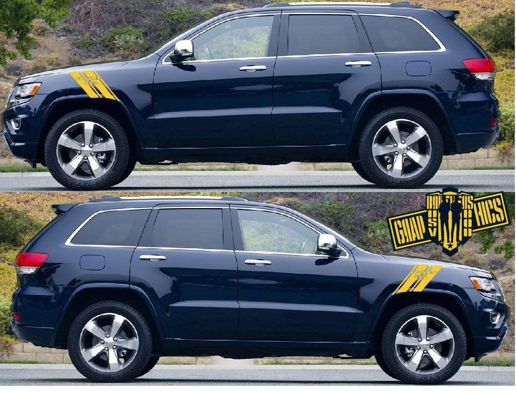 Custom Decal Vinyl Graphics Special Made for Jeep Grand Cherokee ...