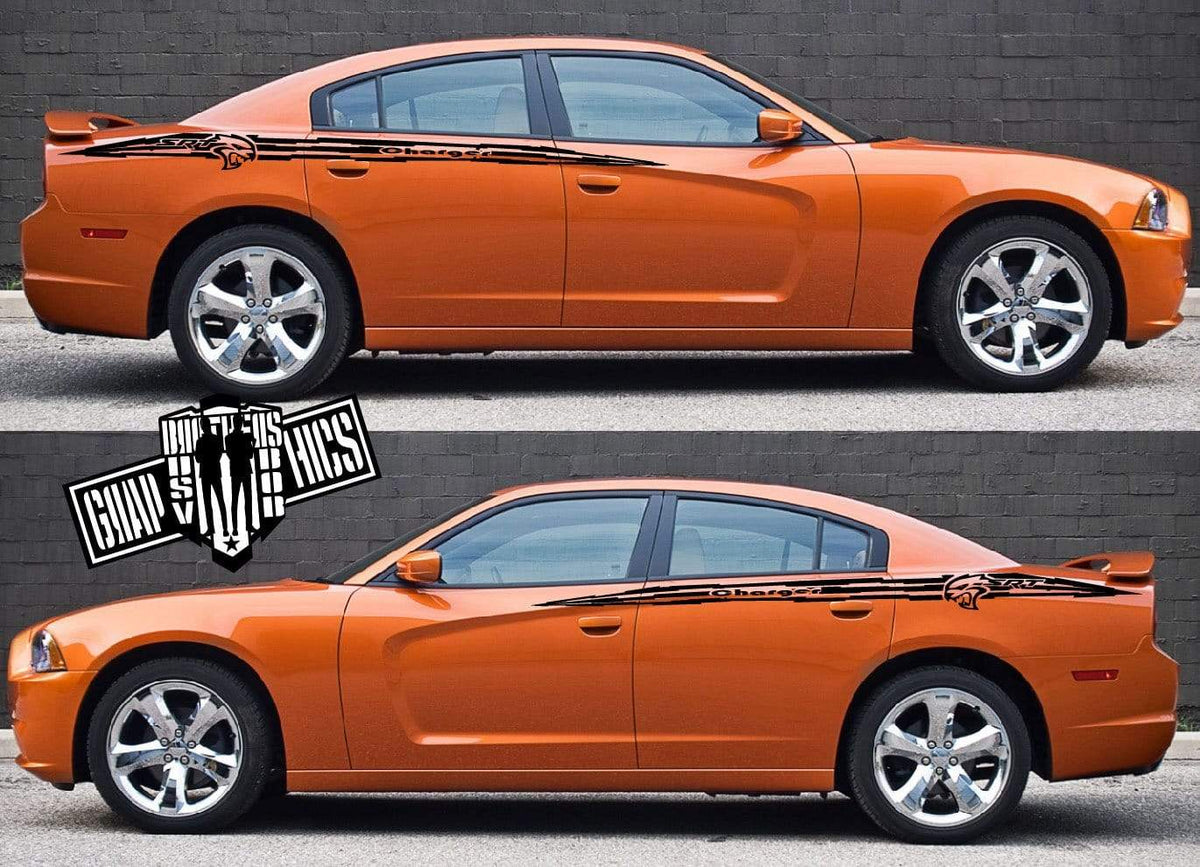Custom Graphic Racing stripes For Dodge Charger – Brothers Graphics