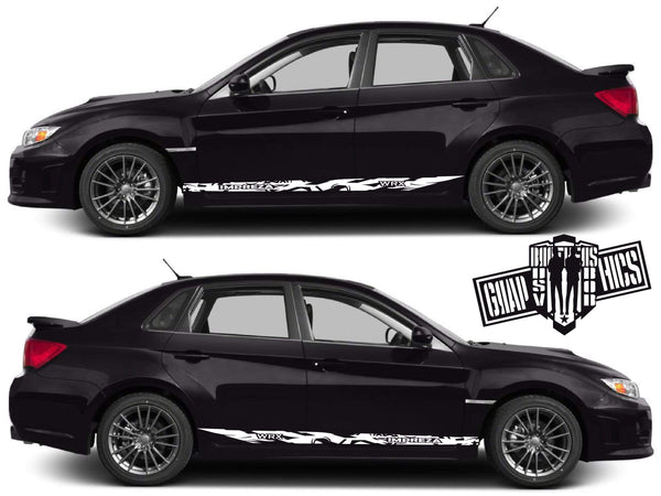 Premium Stickers Compatible With Subaru Impreza Classic Design ...