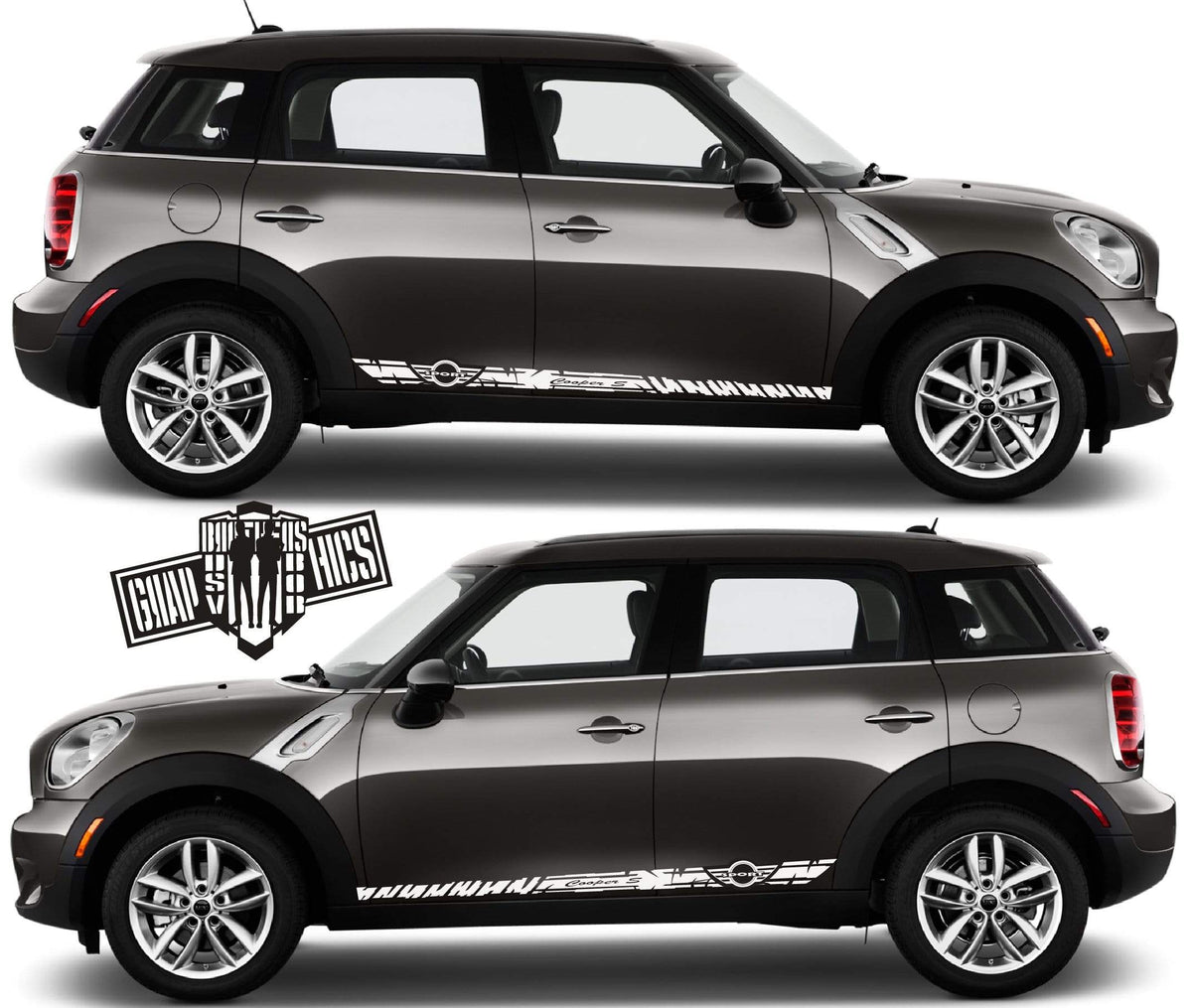 Custom Vinyl Graphics Special Made for For Mini Cooper Countryman ...