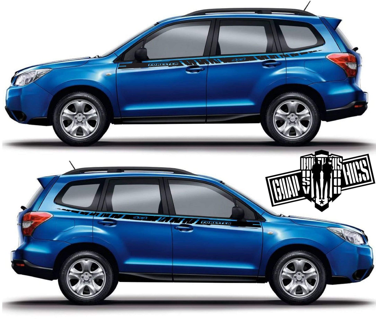 Custom Vinyl Graphics Special Made Compatible with Subaru Forester ...