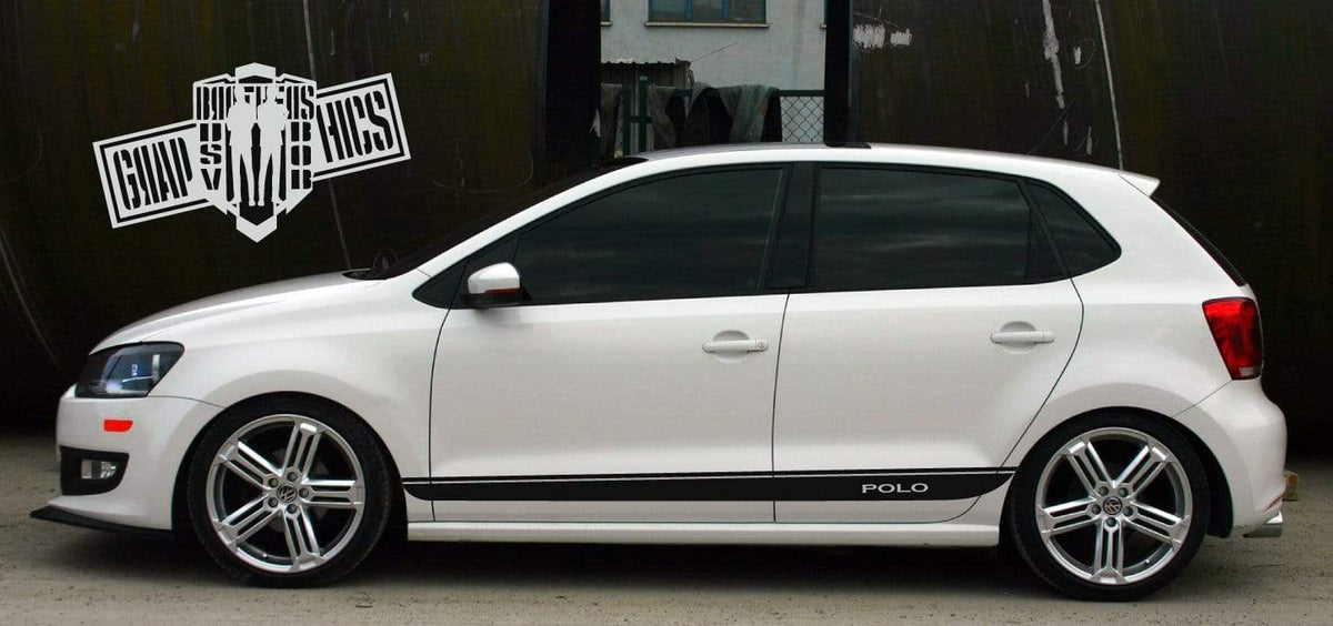 Customized car body decal stickers For VW Polo – Brothers Graphics