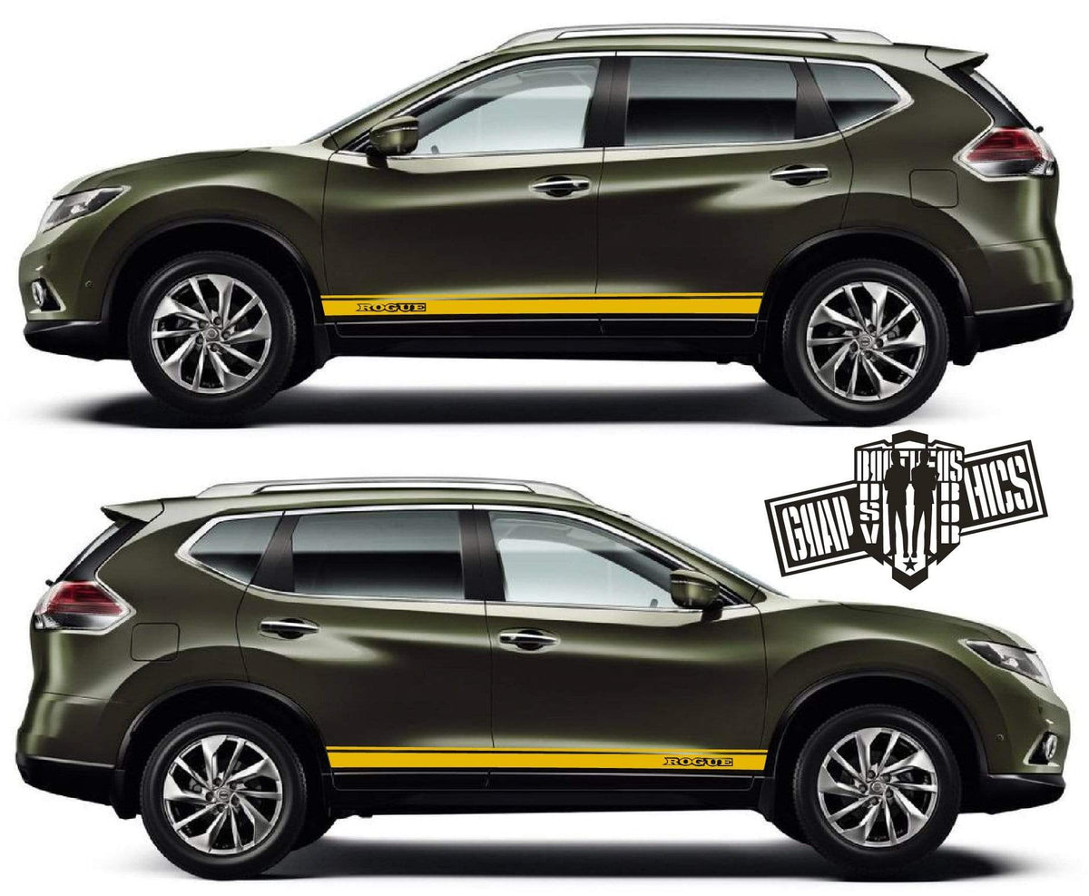 Decal Vinyl Racing Stripe Stickers For Nissan Rogue – Brothers Graphics