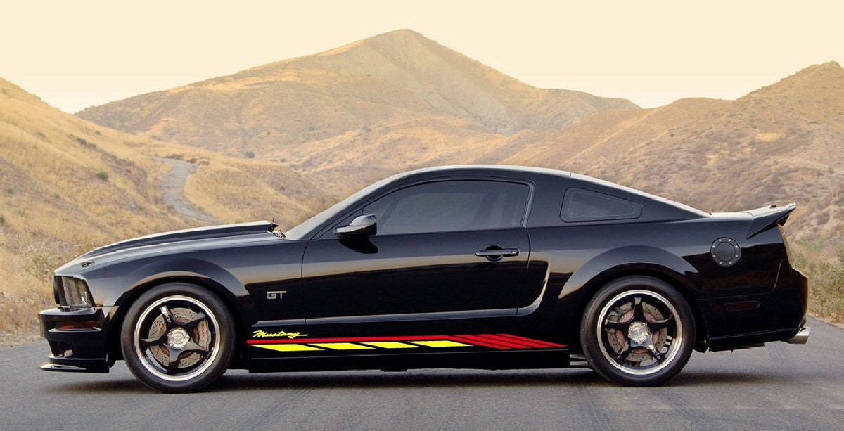 mustang decals | Custom mustang graphics | Ford mustang stripe kits ...