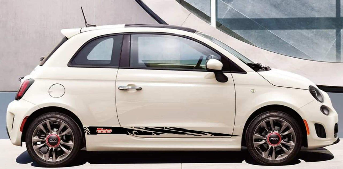 First Italian Classic Design Custom Racing Stickers kit for Fiat Abart ...