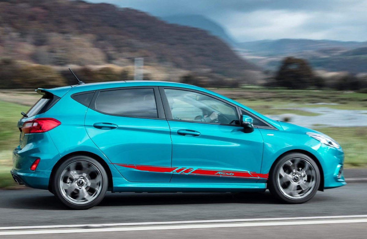 Premium Vinyl Stickers Compatible with Ford Fiesta Stylish Exclusive A ...