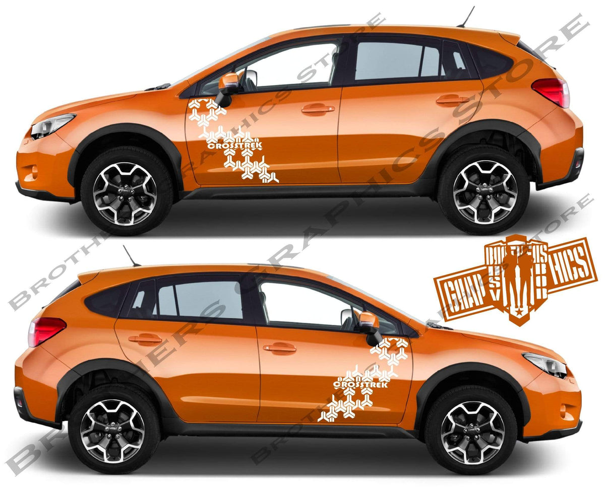 Premium Stickers Compatible With Subaru Crosstrek New Wild Man Design ...